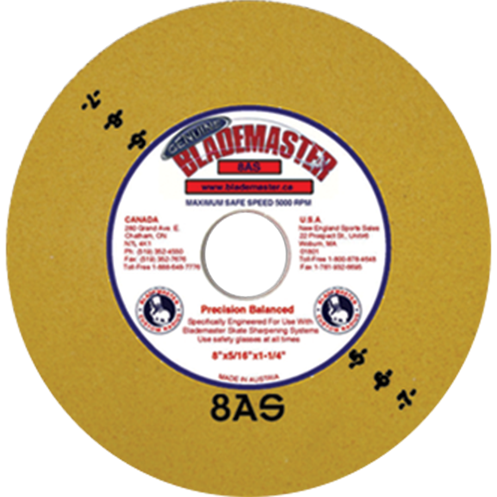 8" Grinding Wheel (Yellow)– Blue Line Sports Ltd