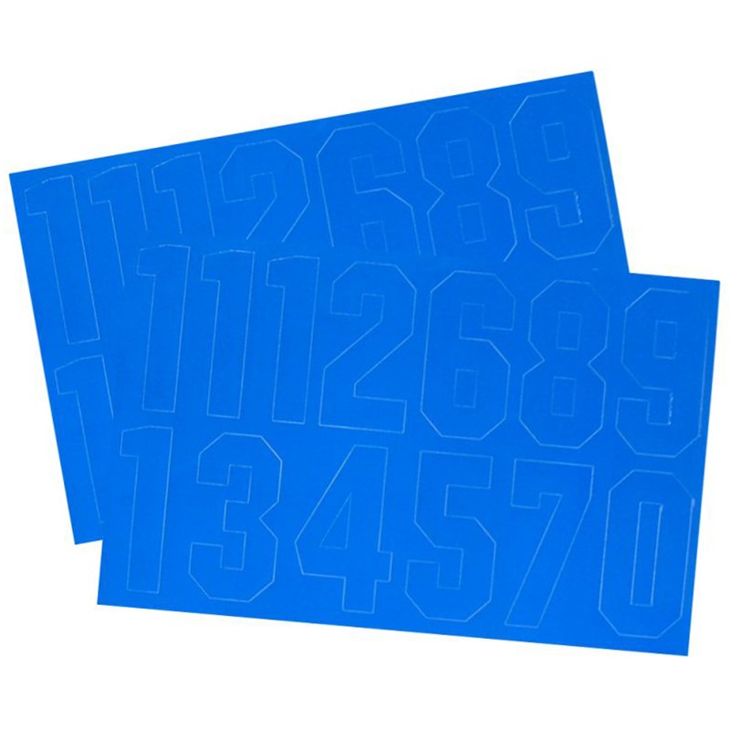 Decals Numbers 2" 0-9– Blue Line Sports Ltd