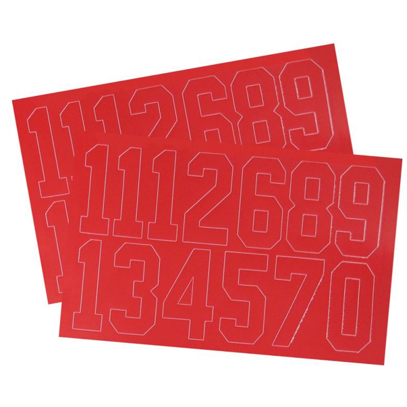 Decals Numbers 2" 0-9– Blue Line Sports Ltd