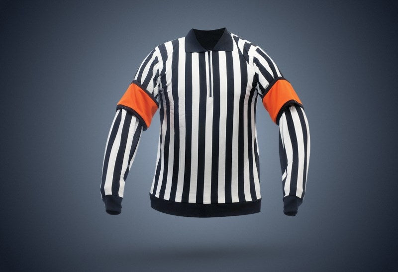 Powertek Referee Jersey JR XL (Orange)– Blue Line Sports Ltd