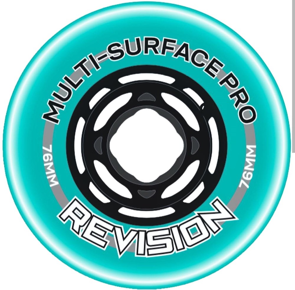 Revision Multi-Surface Pro Soft Teal Wheel (Single)– Blue Line Sports Ltd